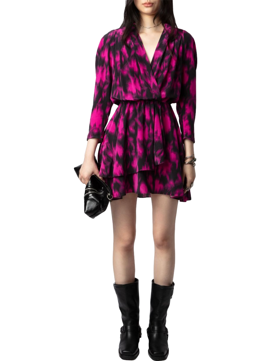 ZADIG&VOLTAIRE Rogers Silk Mini Dress