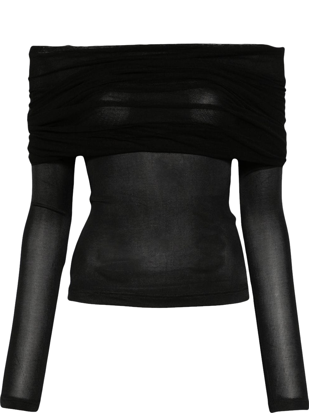 RICK OWENS Rick Owens "Sliced" Leather Maxi Skirt