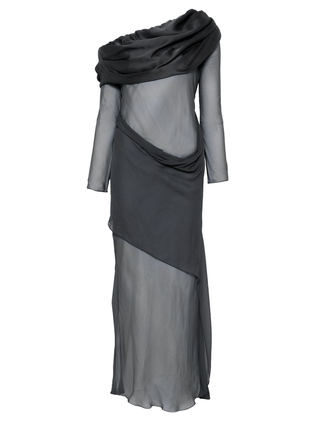 CHRISTOPHER ESBER Christopher Esber Sheer Maxi Dress