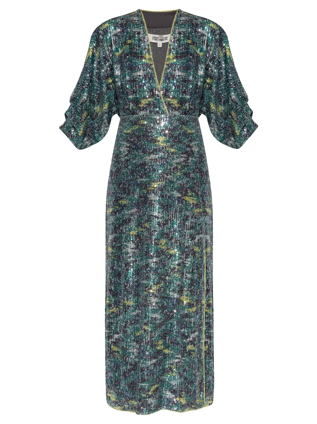 DIANE VON FURSTENBERG DVF Diane von Furstenberg Jessel Sequin-Embellished Midi Dress
