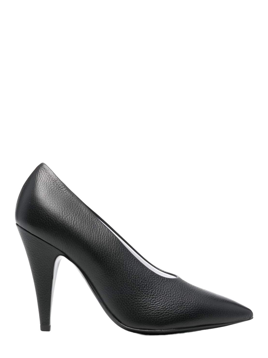 ELISABETTA FRANCHI Elisabetta Franchi High-Waisted Crêpe Midi Pencil Skirt with Slit