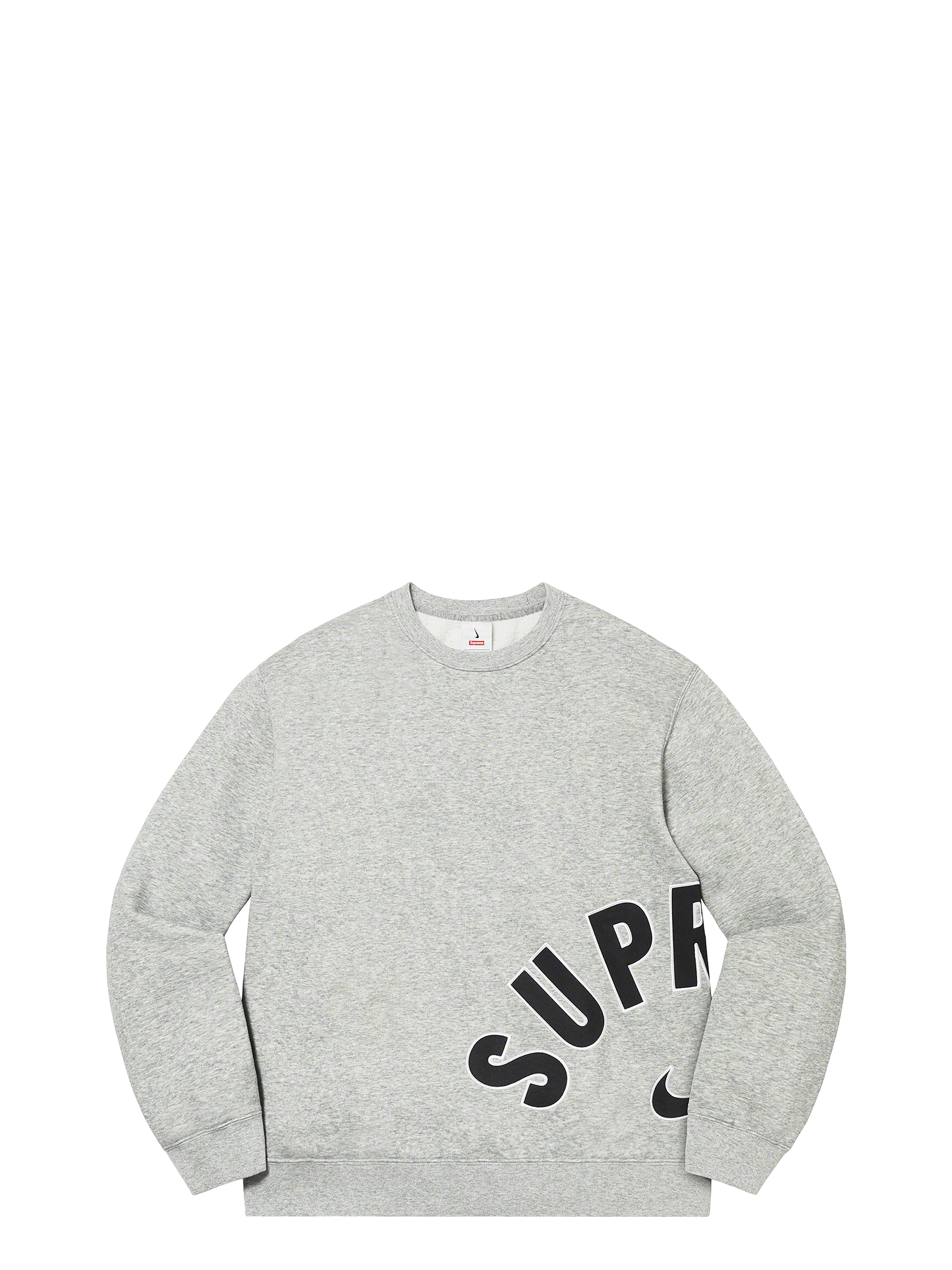Supreme X Nike Arc Crewneck - Grey | Editorialist