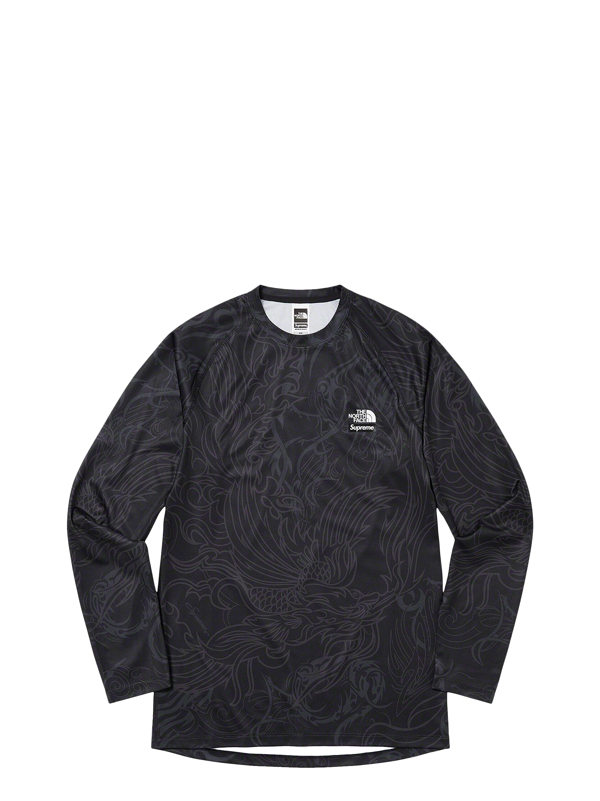 Supreme X The North Face Base Layer Top - Black | Editorialist