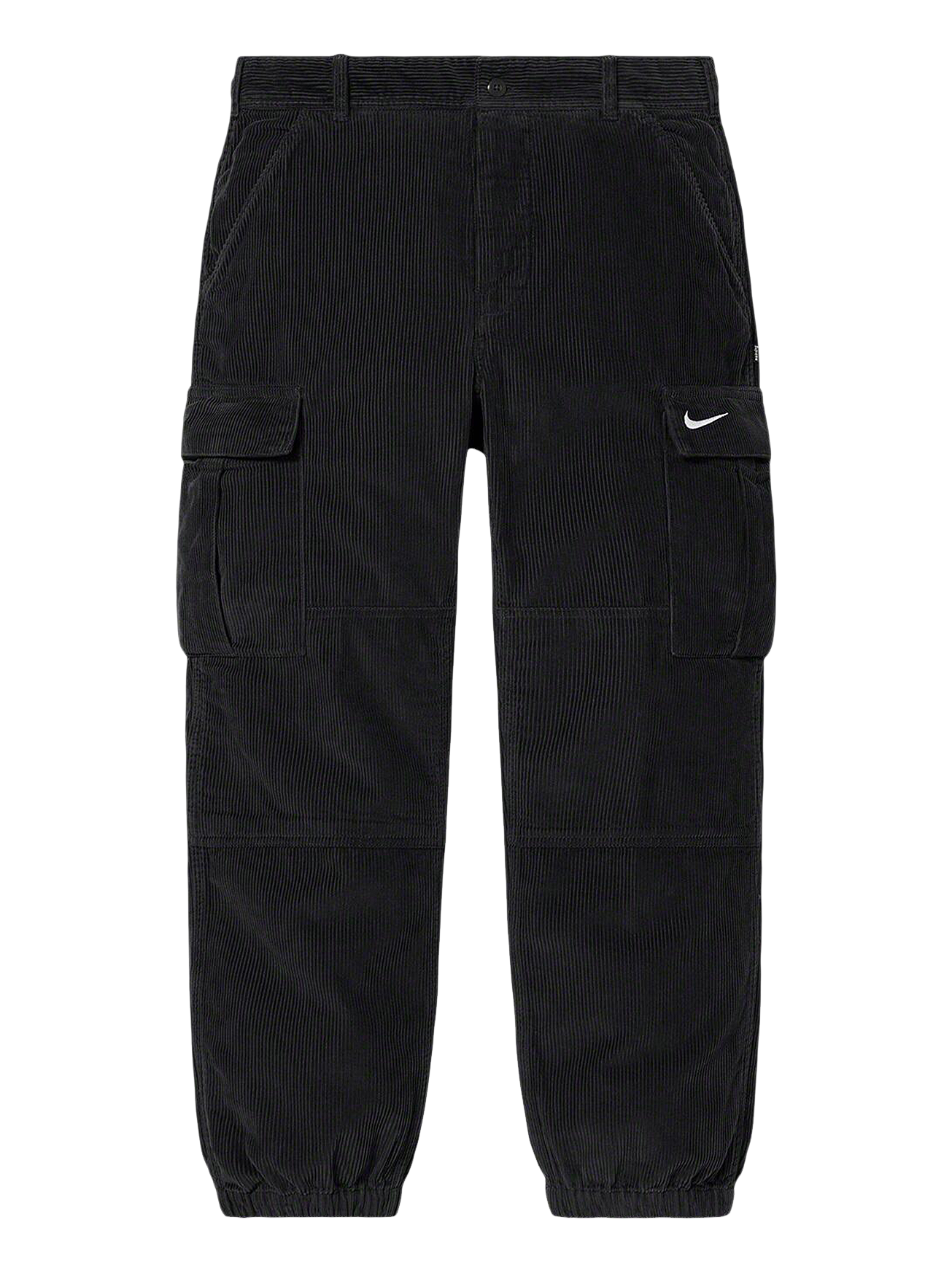 Supreme X Nike Arc Corduroy Cargo Pant - Black | Editorialist