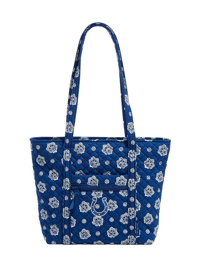 VERA BRADLEY Vera Bradley Indianapolis Colts Bandana Small Tote Bag