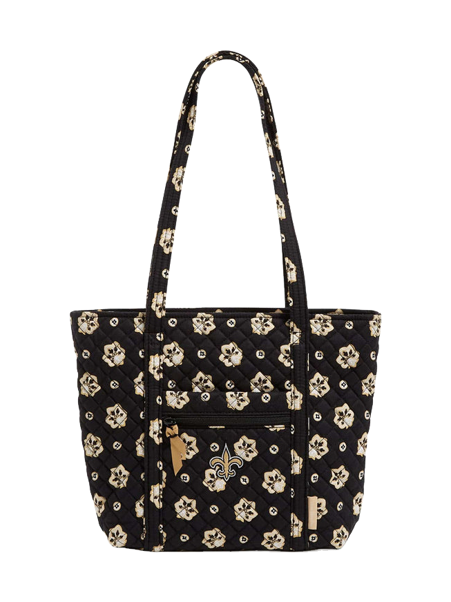 VERA BRADLEY Vera Bradley NFL New Orleans Saints Small Tote Bag