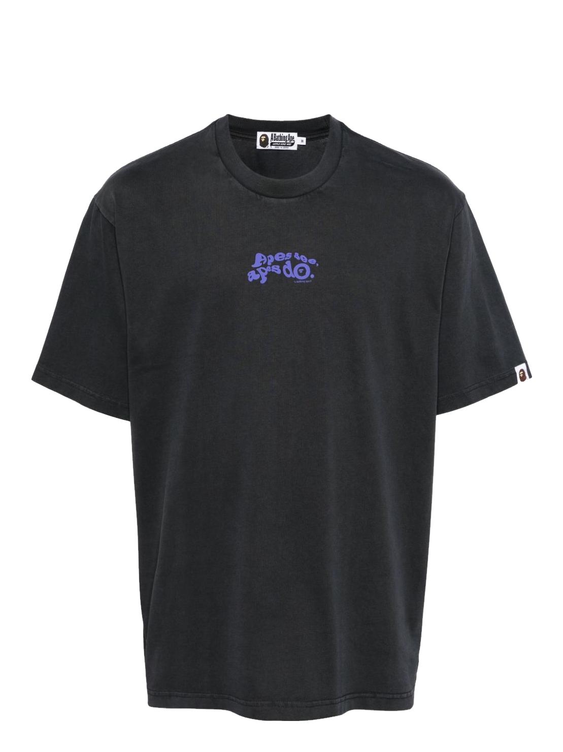 A BATHING APE logo-print t-shirt