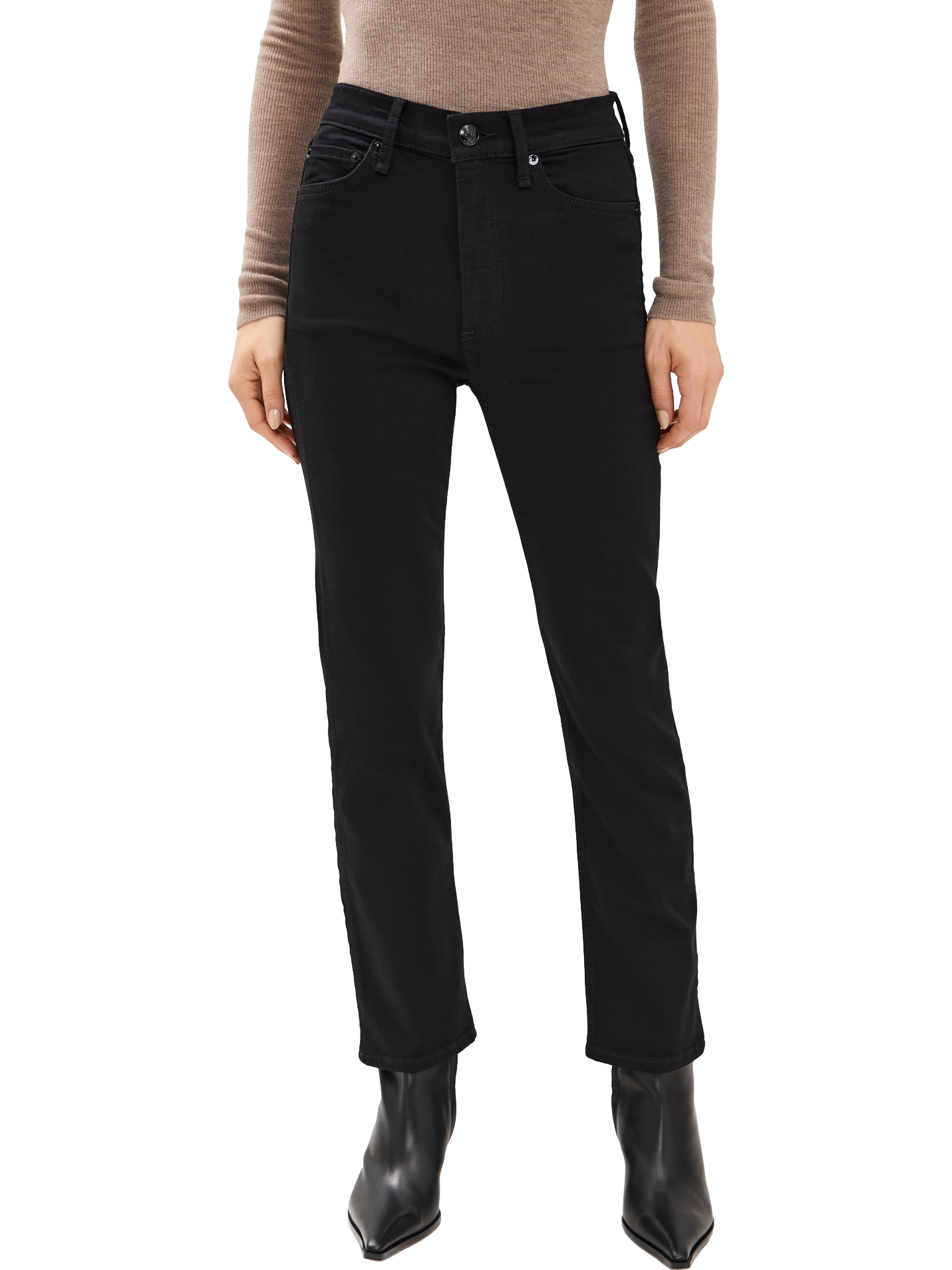RAG & BONE rag & bone flexi wren High-Rise Ankle Slim Jeans