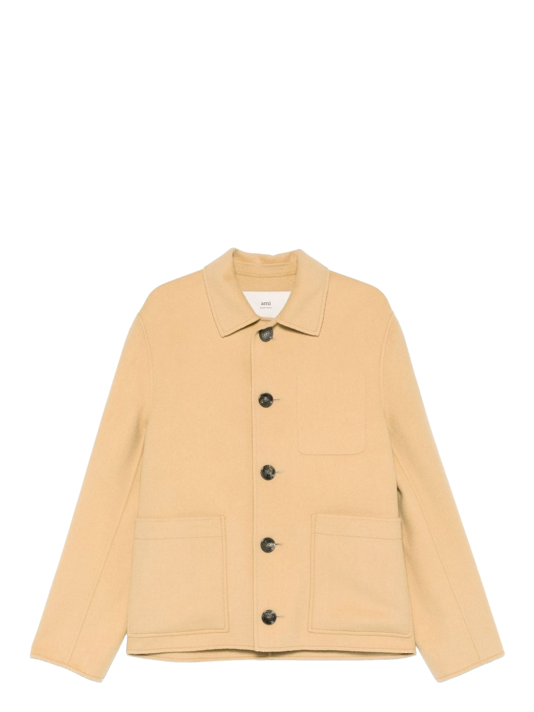 AMI brushed shirt jacket