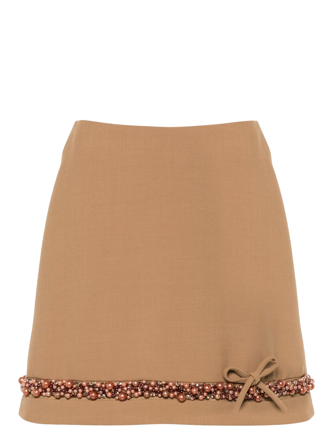 VIKTOR & ROLF Viktor & Rolf Pearl-Embellished Mini Skirt