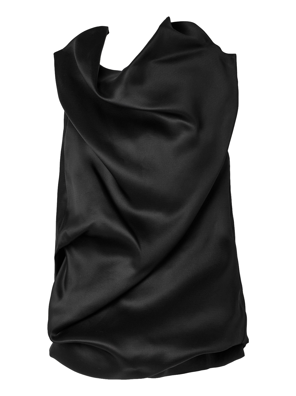 KHAITE KHAITE Luola Draped Silk-gazar Blouse