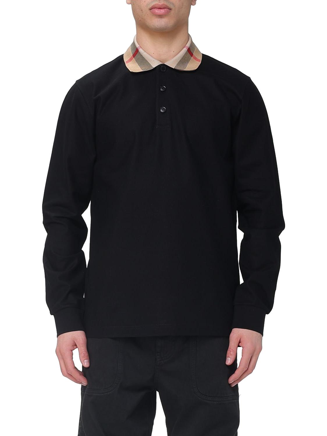 BURBERRY cotton polo shirt