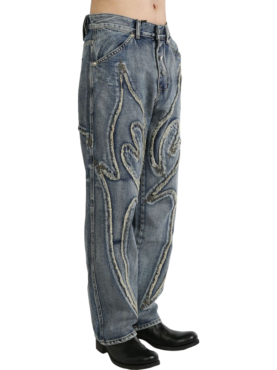 VETEMENTS Vetements x New Rock Destroyer Leather Boots