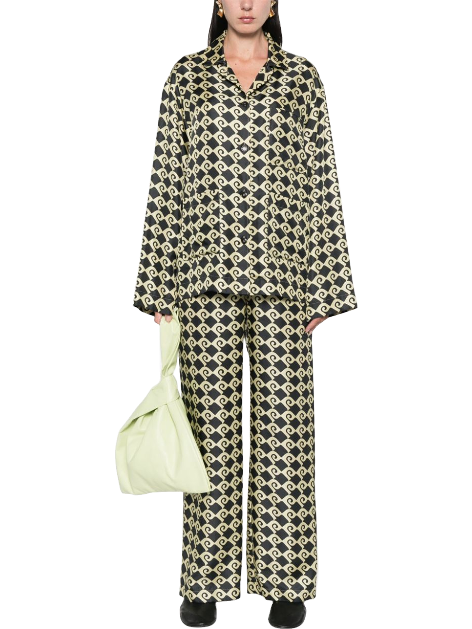 NANUSHKA Nanushka Geometric Trousers