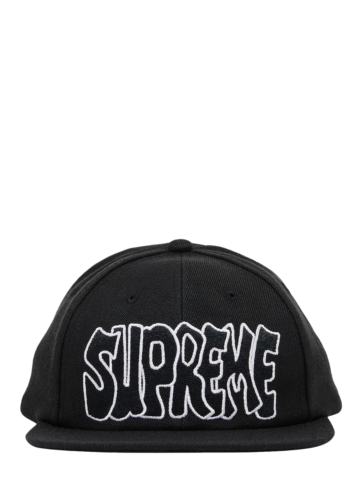 Supreme Creep 6-Panel Cap - Black | Editorialist
