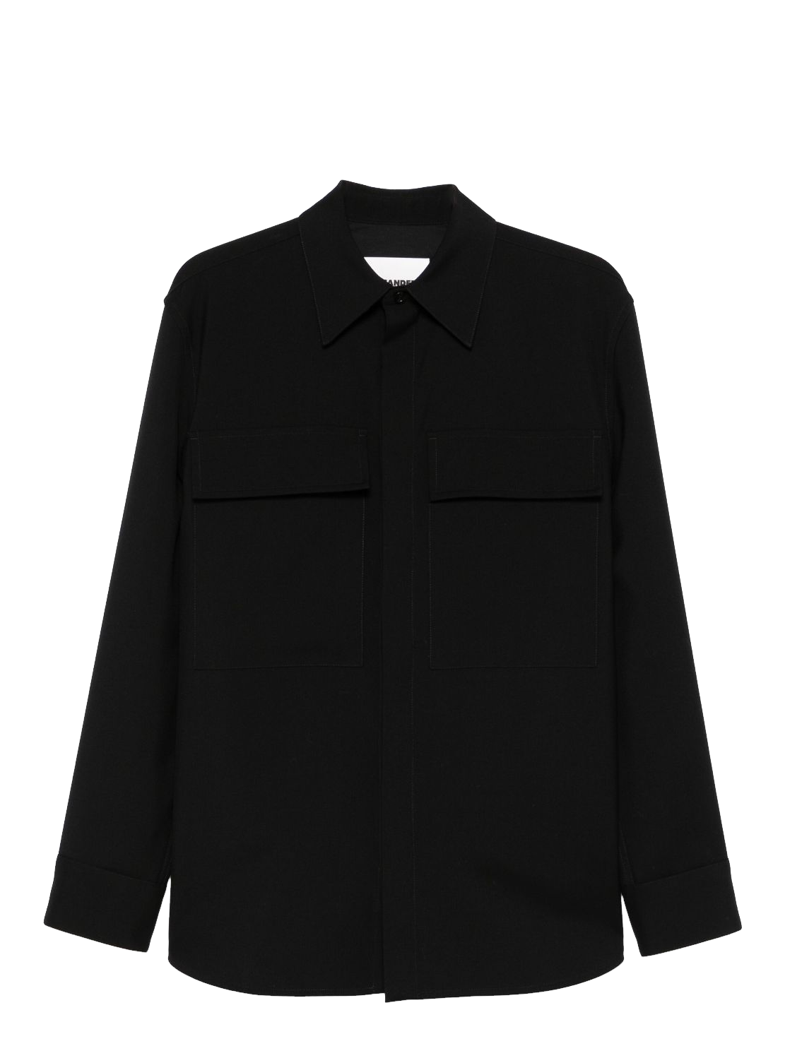 JIL SANDER wool overshirt