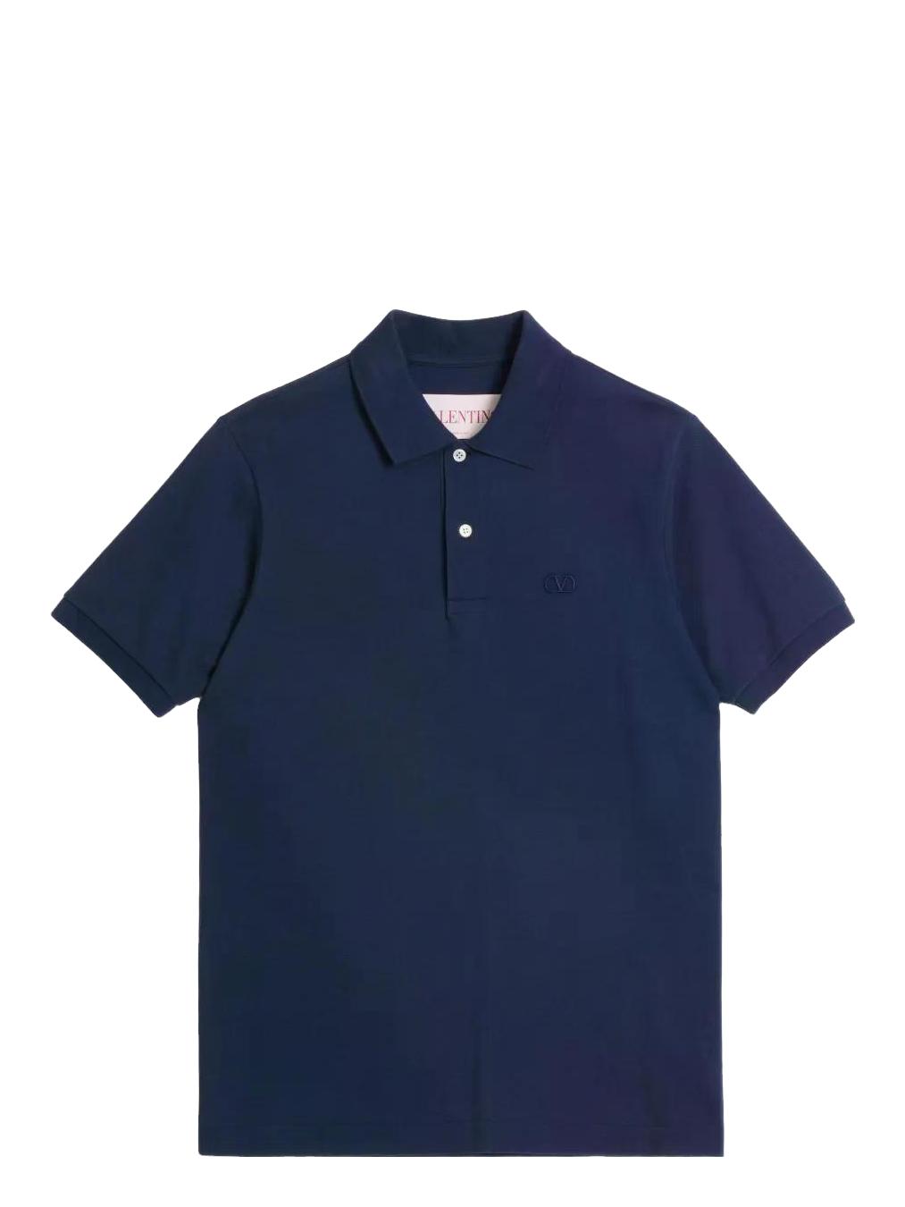 VALENTINO vlogo-embroidered polo shirt
