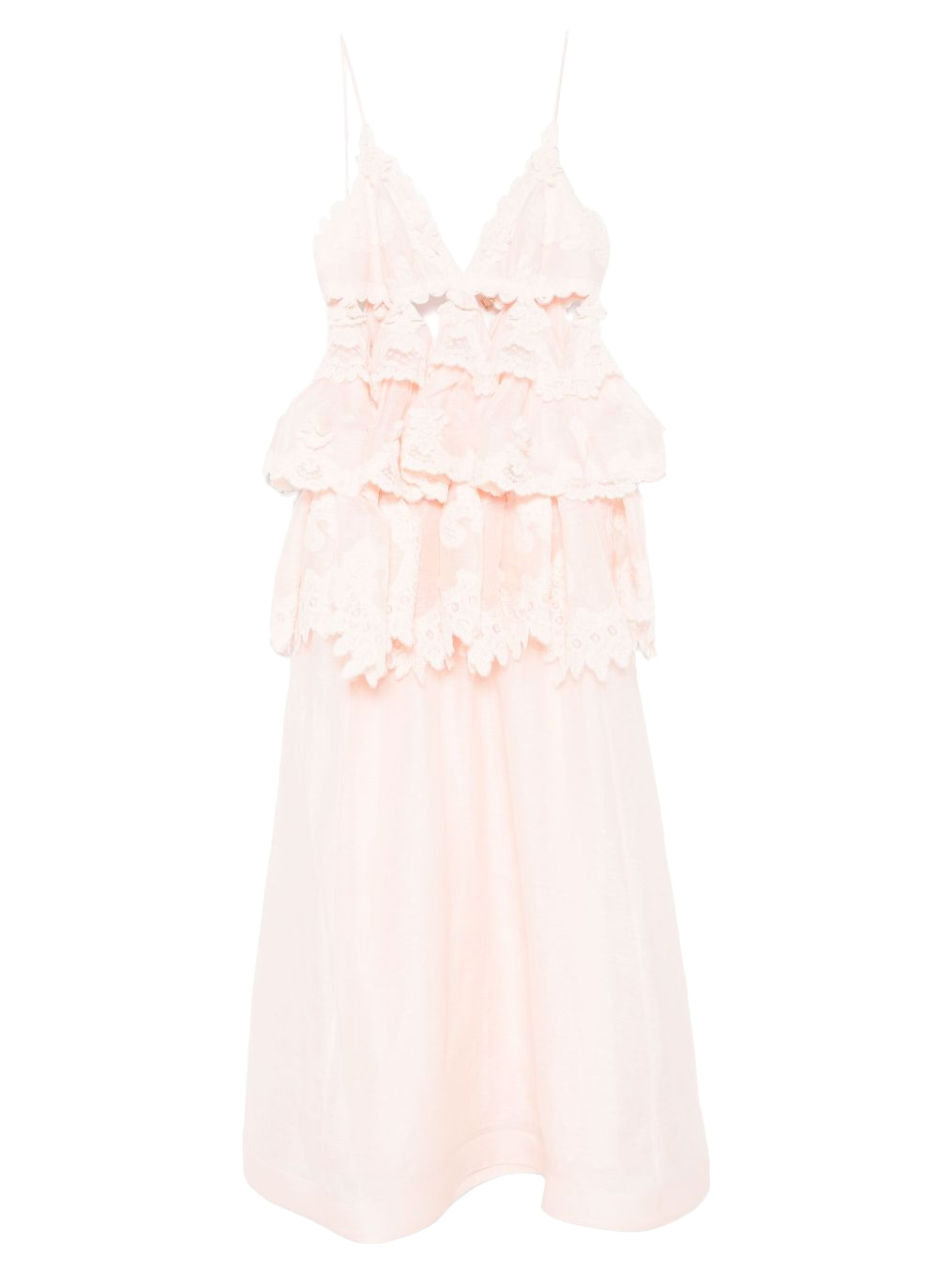 ZIMMERMANN ZIMMERMANN Tiered Lace Maxi Dress