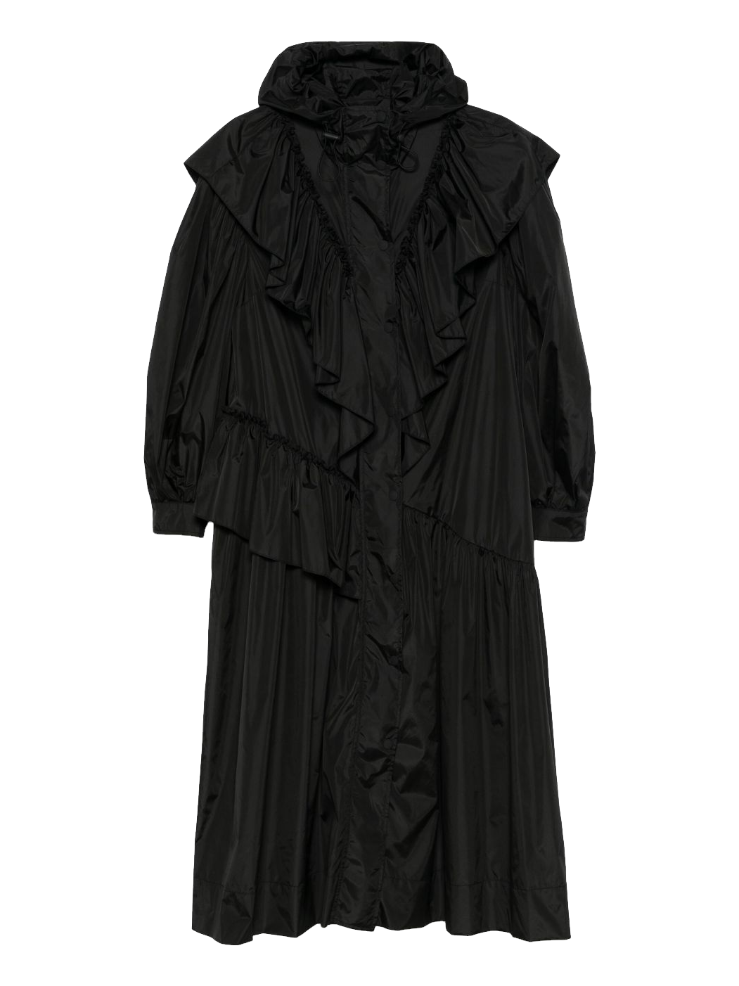 SIMONE ROCHA Simone Rocha Ruffle-Detail Coat