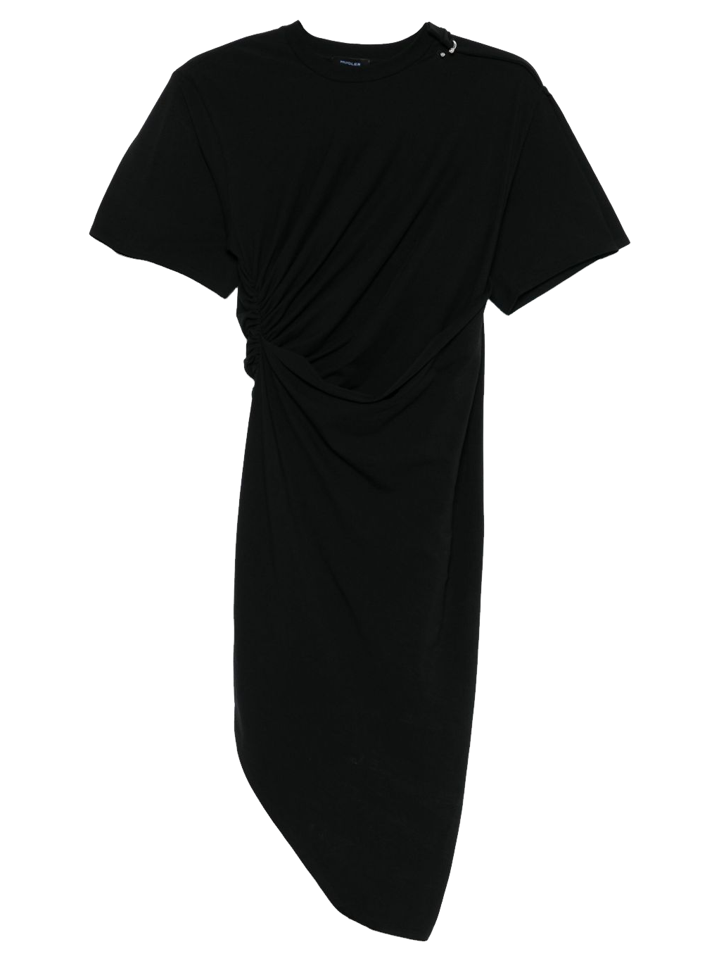 MUGLER Mugler Pierced Asymmetric Dress