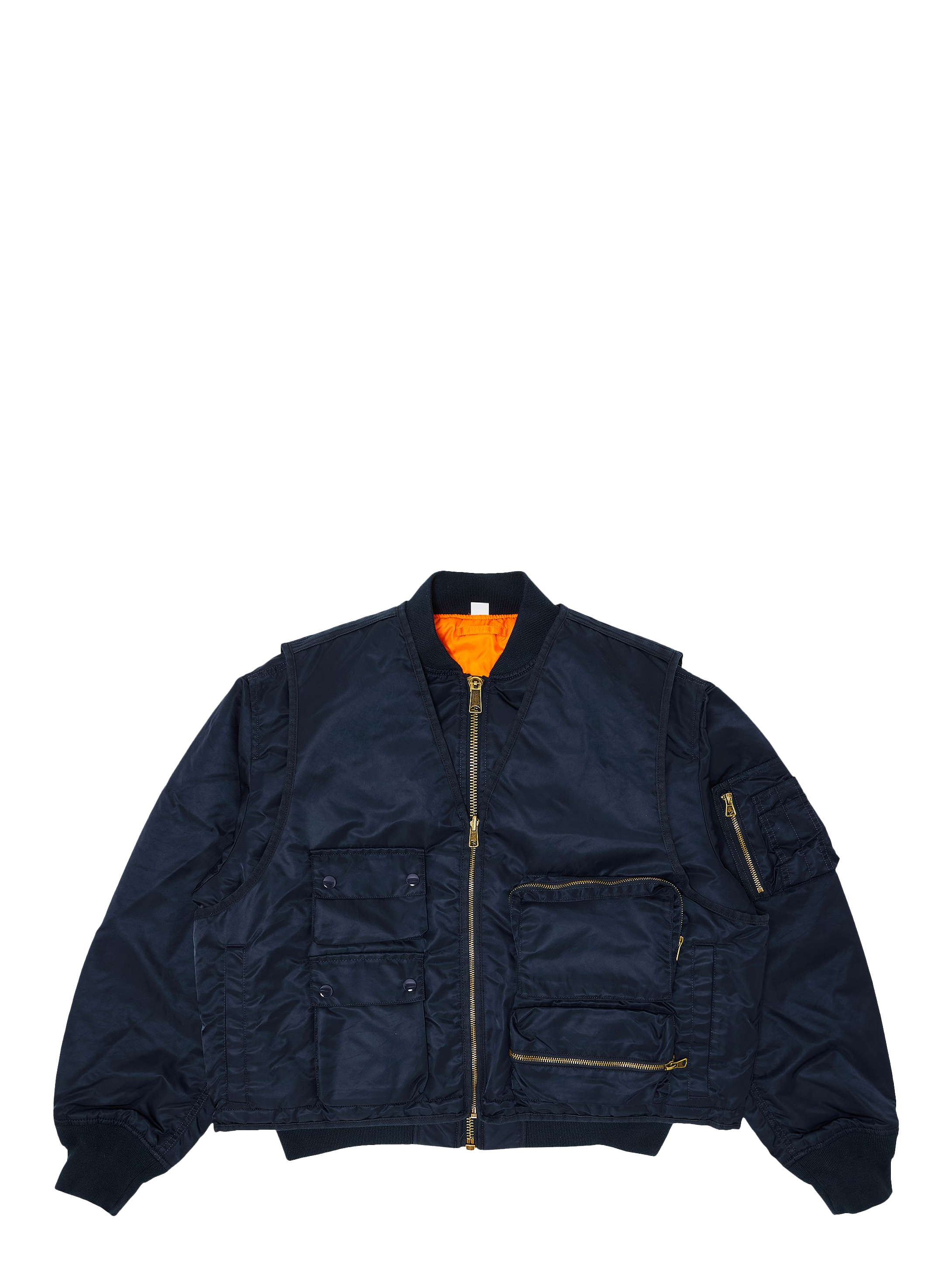 Supreme Denim Sleeve Ma-1 - Green | Editorialist