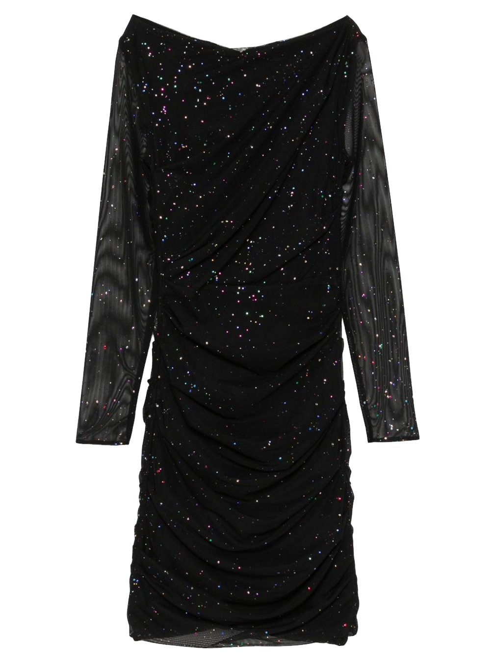 TALBOT RUNHOF Talbot Runhof Glitter-Detailed Mini Dress