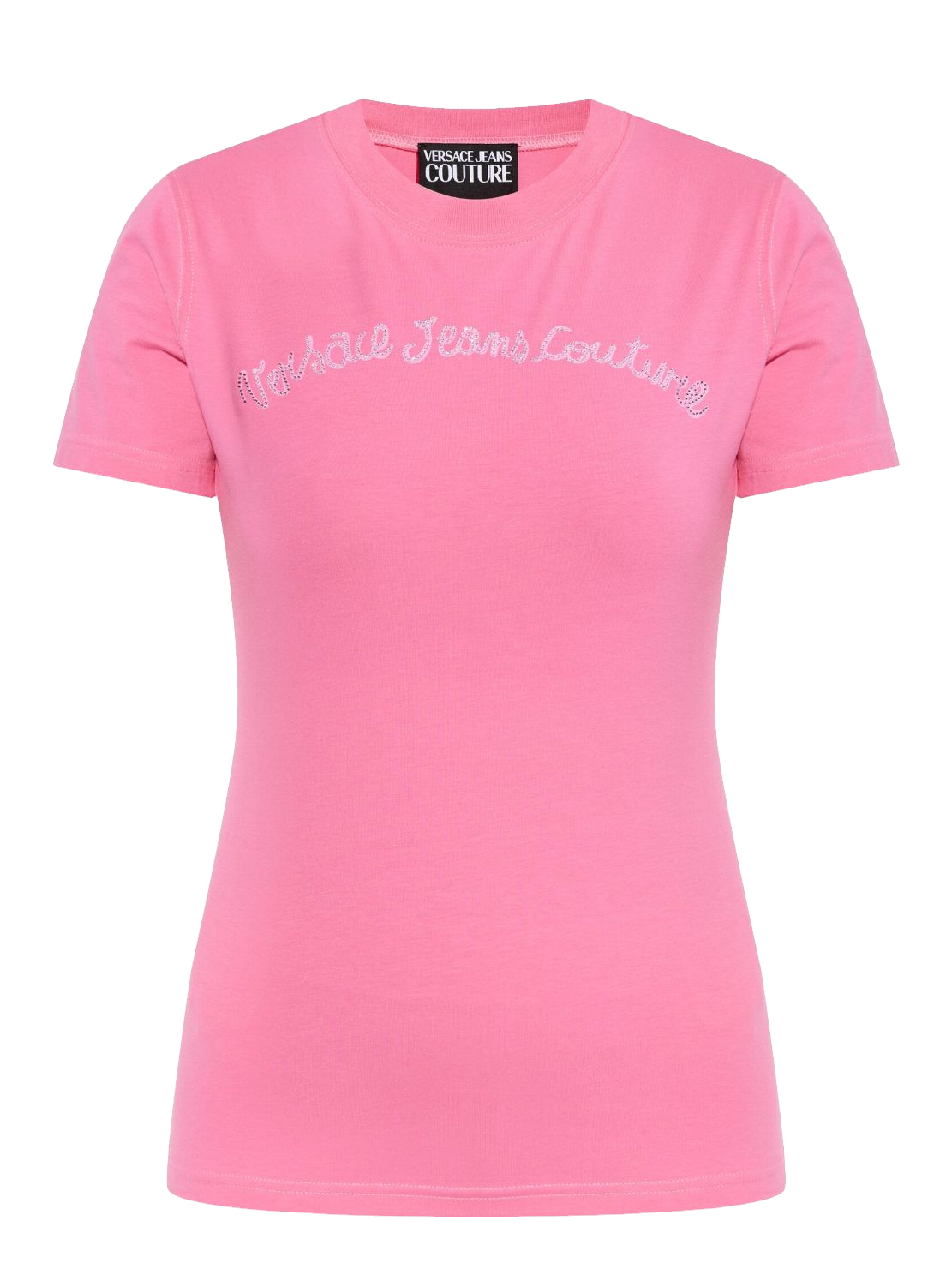 VERSACE Versace Jeans Couture Logo-Embellished T-Shirt