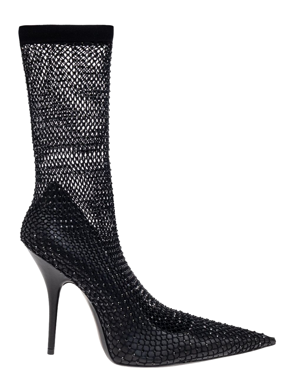 BALENCIAGA Balenciaga 110mm Avenue Fishnet Booties