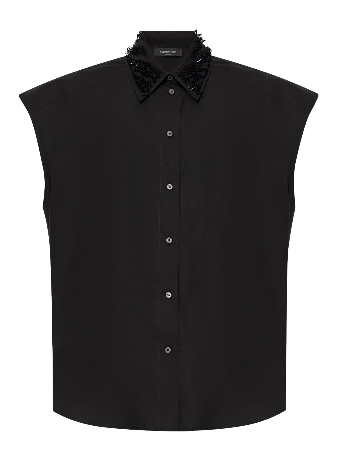 FABIANA FILIPPI Fabiana Filippi Bead-Detail Shirt