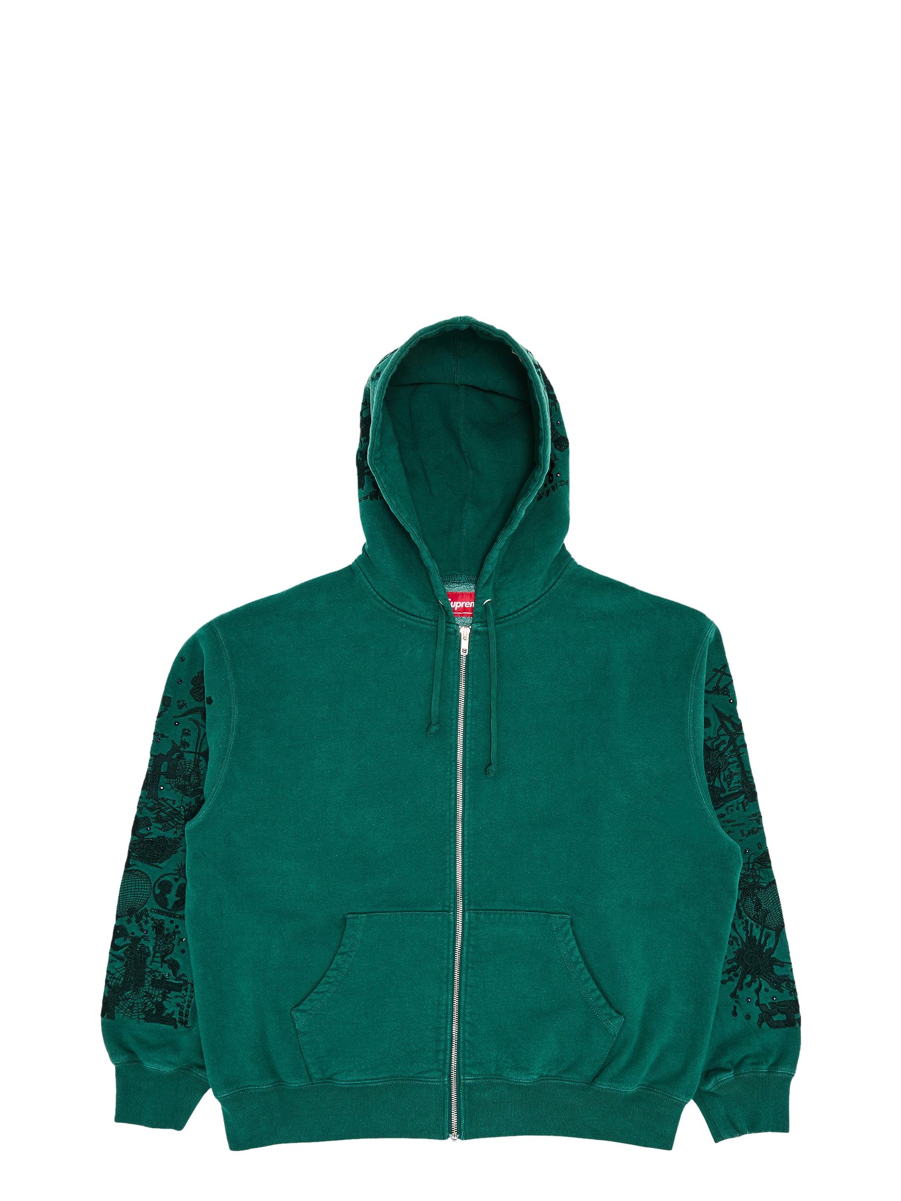 d*3様 Supreme AOI Zip Up Hooded Sweatshir Supreme AOI Zip Up Hooded Sweatshirt Natural Men's - SS24 - US