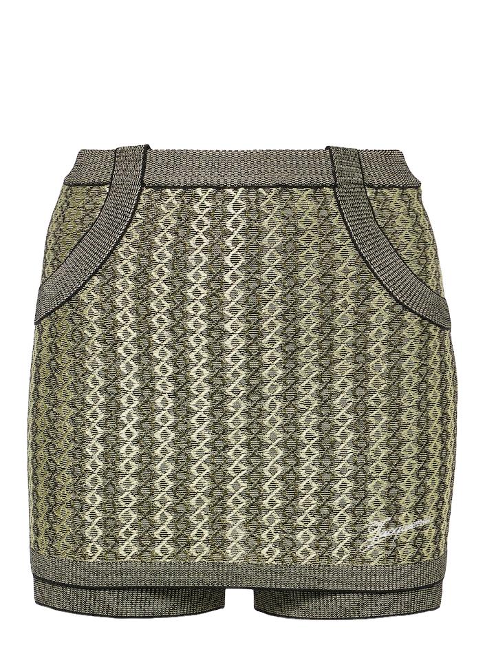 JACQUEMUS Jacquemus Marino Knitted Skort