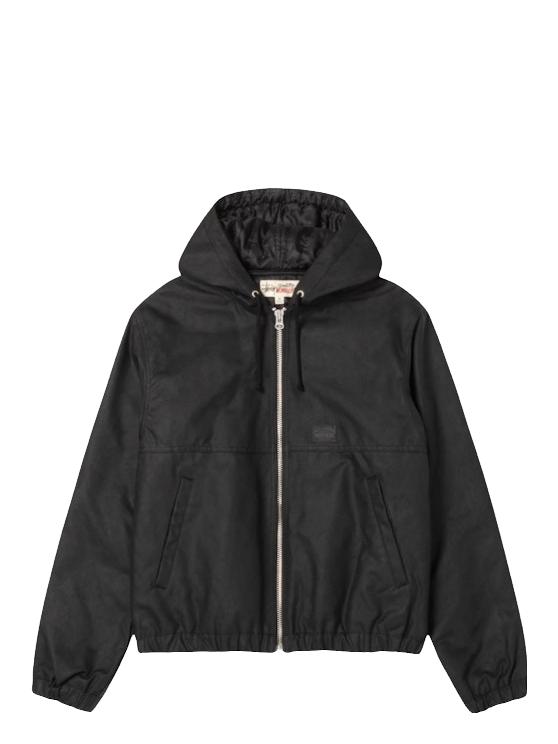 ジャケット・アウター stussy GARAGE JACKET GABARDINE Stussy Gabardine Garage Jacket Black Men's - SS25 - US