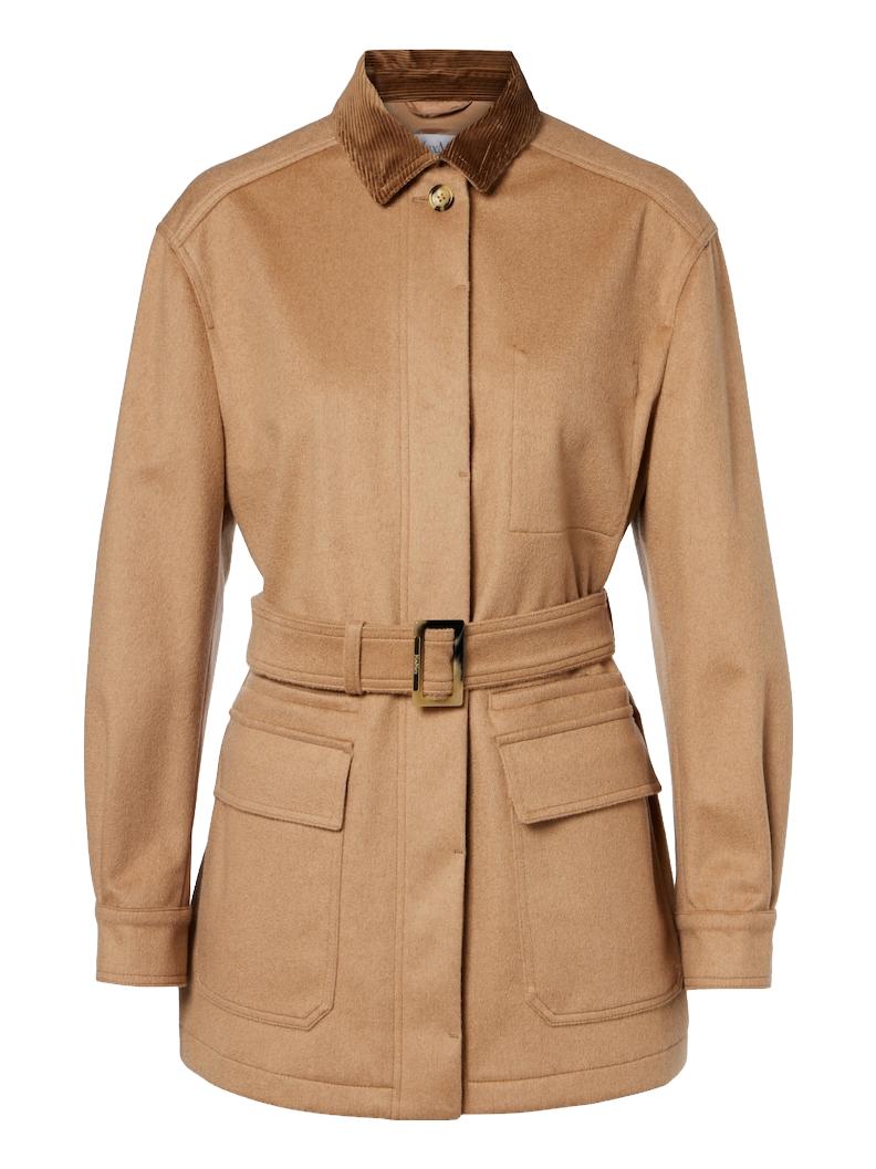 MAX MARA Leva Belted Camel Hair Jacket