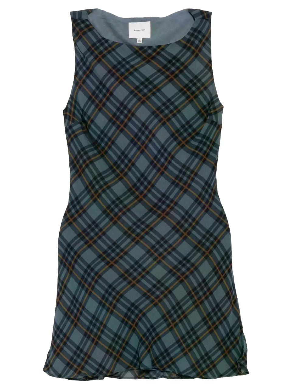 Reformation Dale Dress - Blue | Editorialist