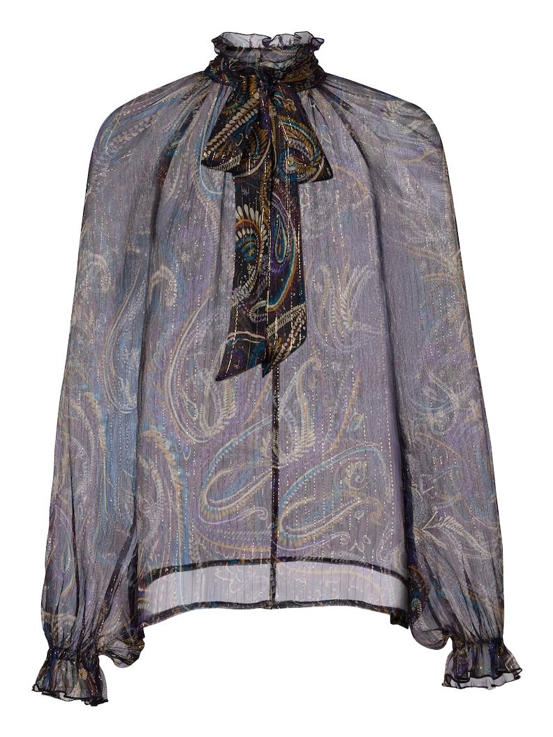ETRO Paisley Silk-Blend Blouse