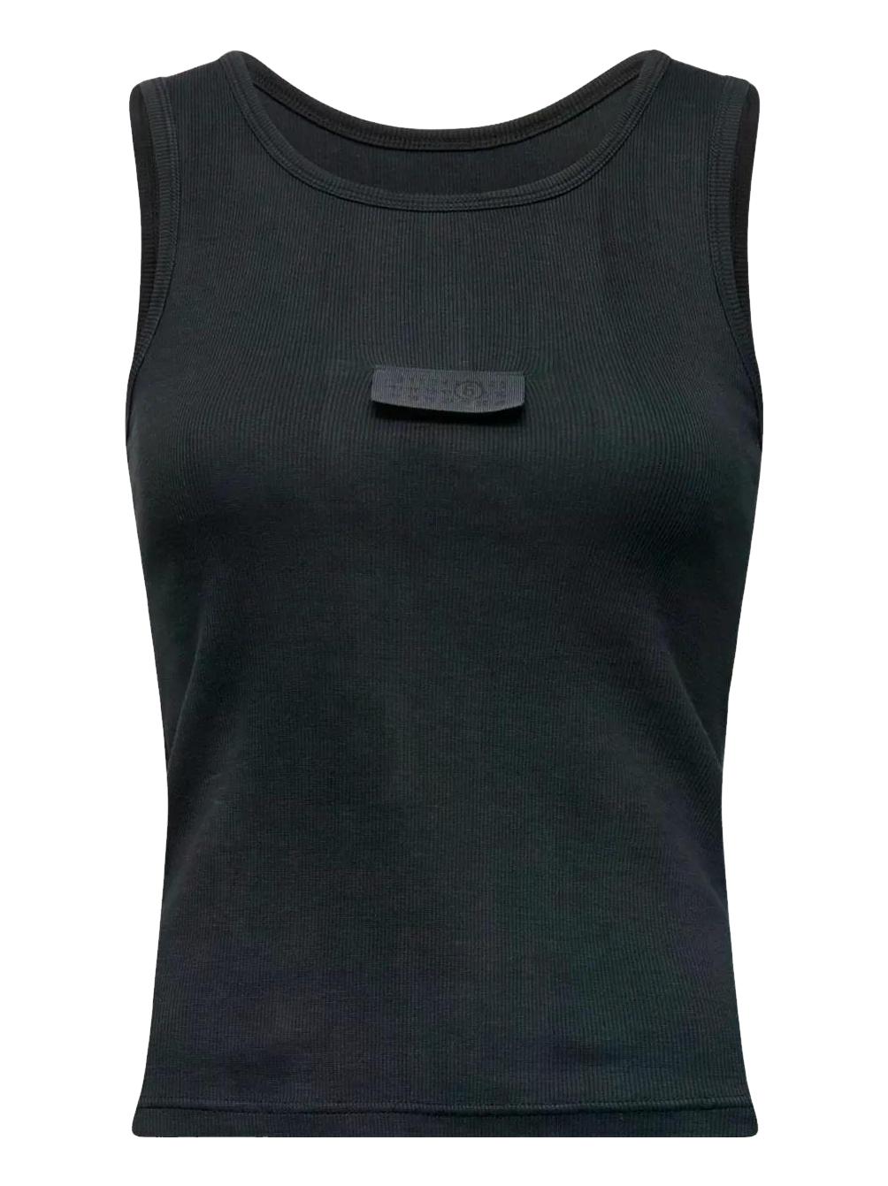 MAISON MARGIELA MM6 Maison Margiela Ribbed Jersey Tank Top