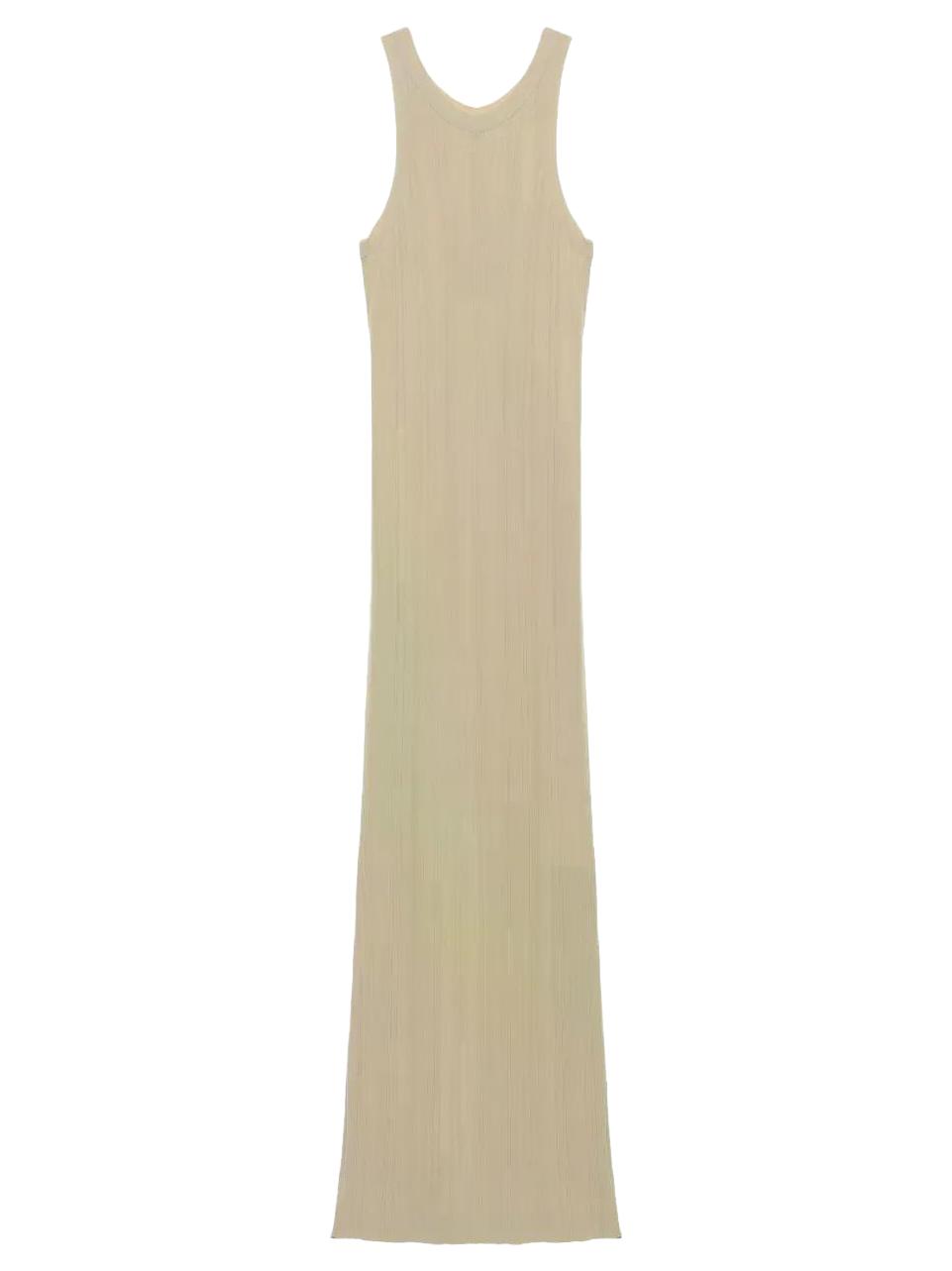 Sandro Laurene Sleeveless Ribbed Knit Maxi Dress In Black - 40% Off |  Editorialist