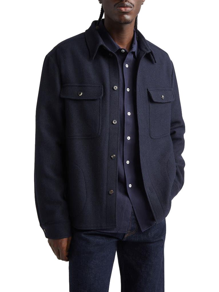Palace Lumber Yak Patch Overshirt - Purple | Editorialist