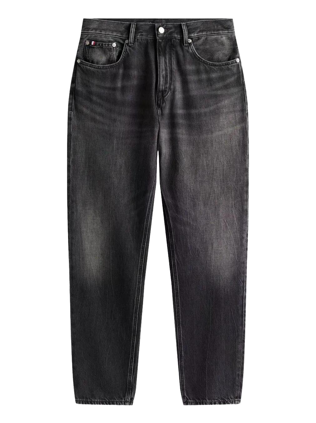 TOMMY HILFIGER Harlem Logo-Patch Regular Leg Jeans