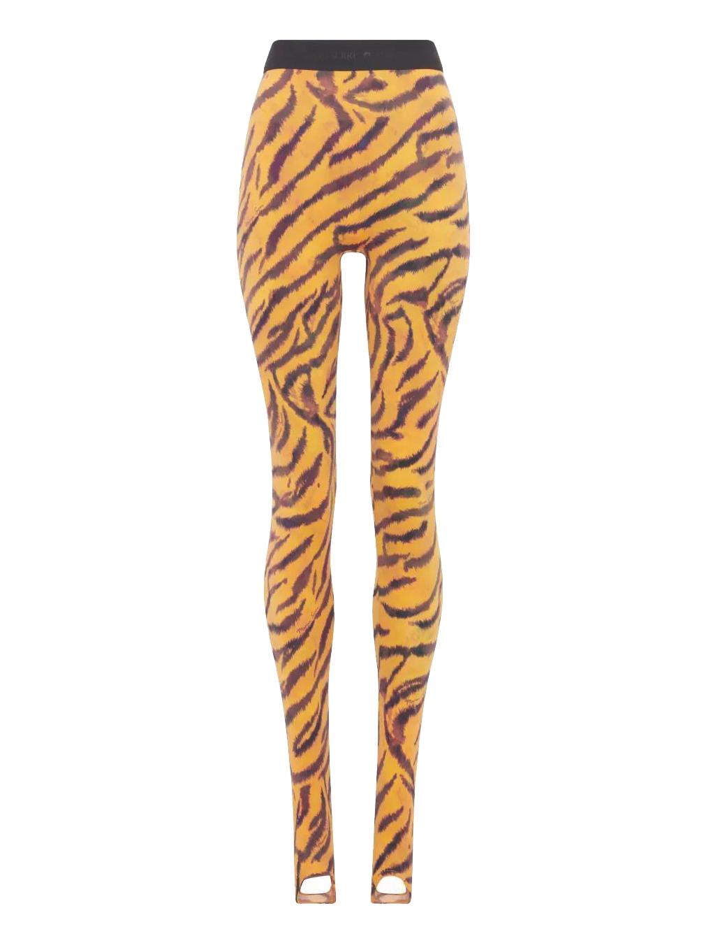 MARINE SERRE tiger-print leggings