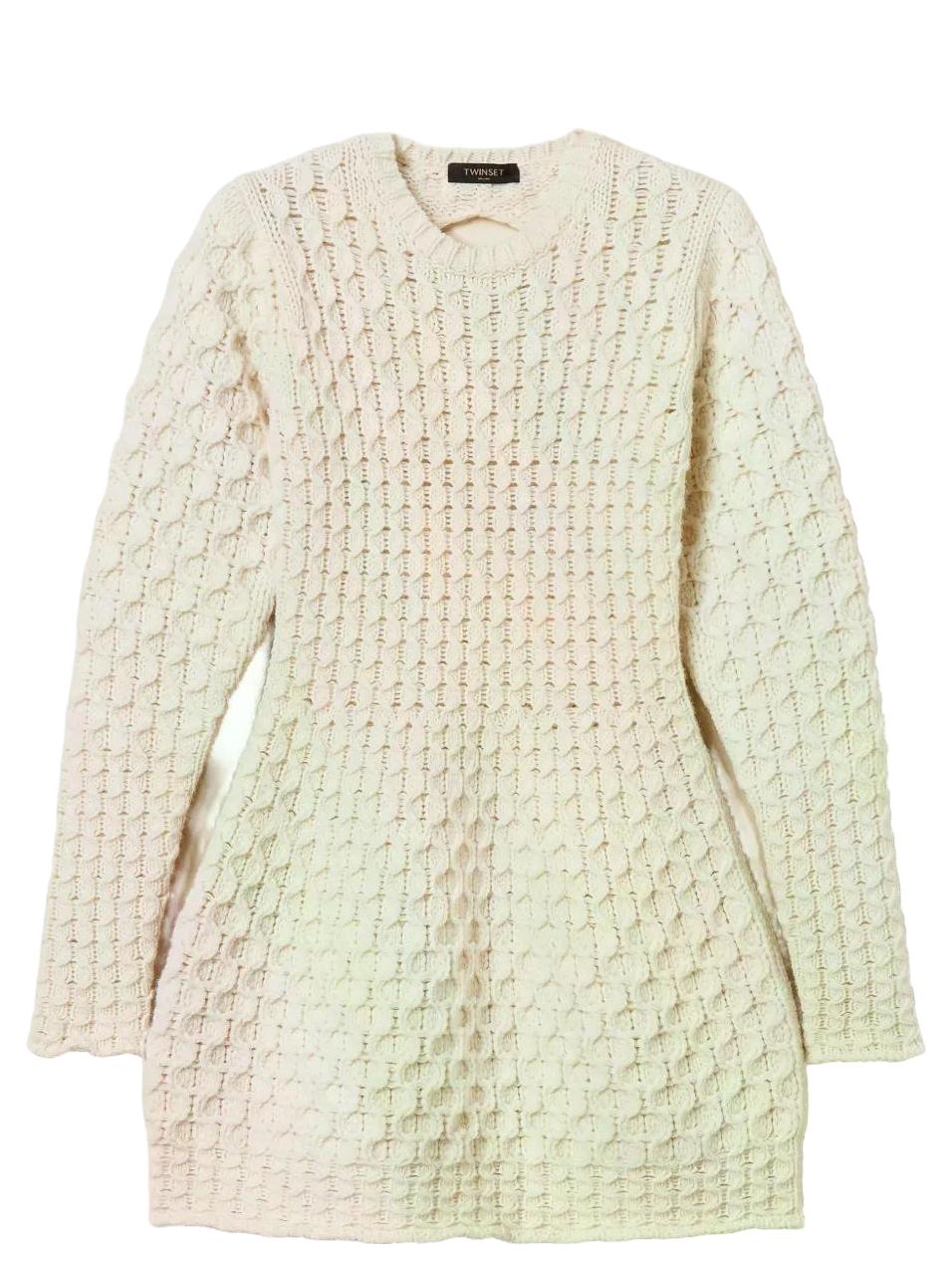 LIU JO LIU JO Faux Fur Trimmed Drawstring Coat