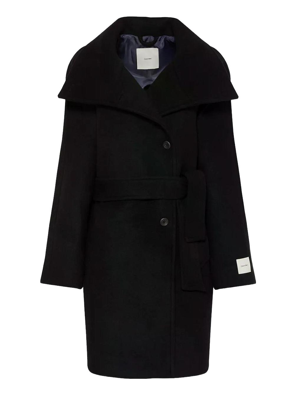 CALVIN KLEIN Belted Coat