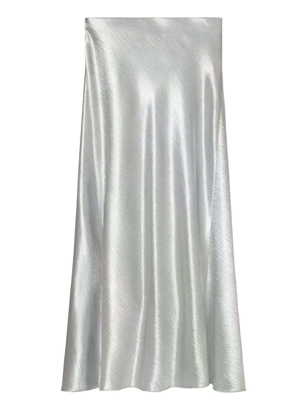 TORY BURCH Satin Midi Skirt