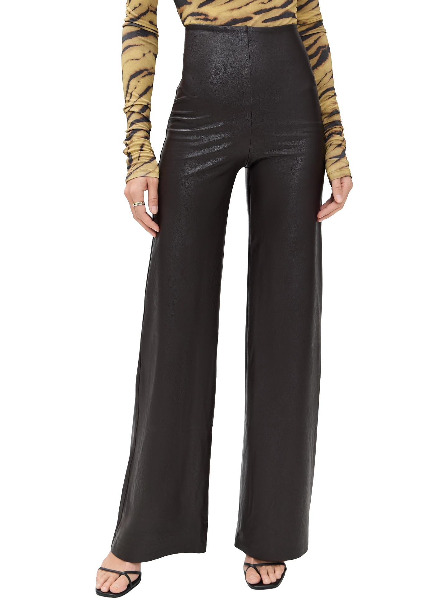 COMMANDO Faux Leather Wide-Leg Pant