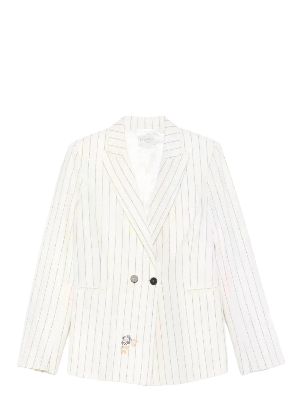 FORTE_FORTE Pinstripe Jacket