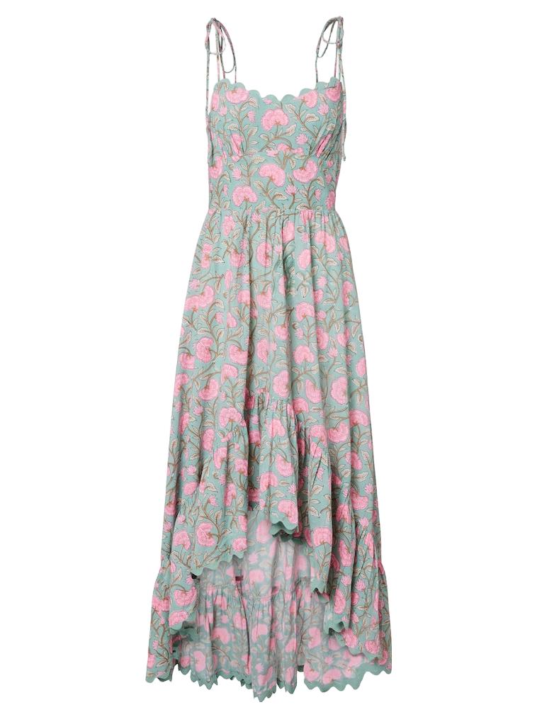 JULIET DUNN JULIET DUNN Floral Cotton Midi Dress