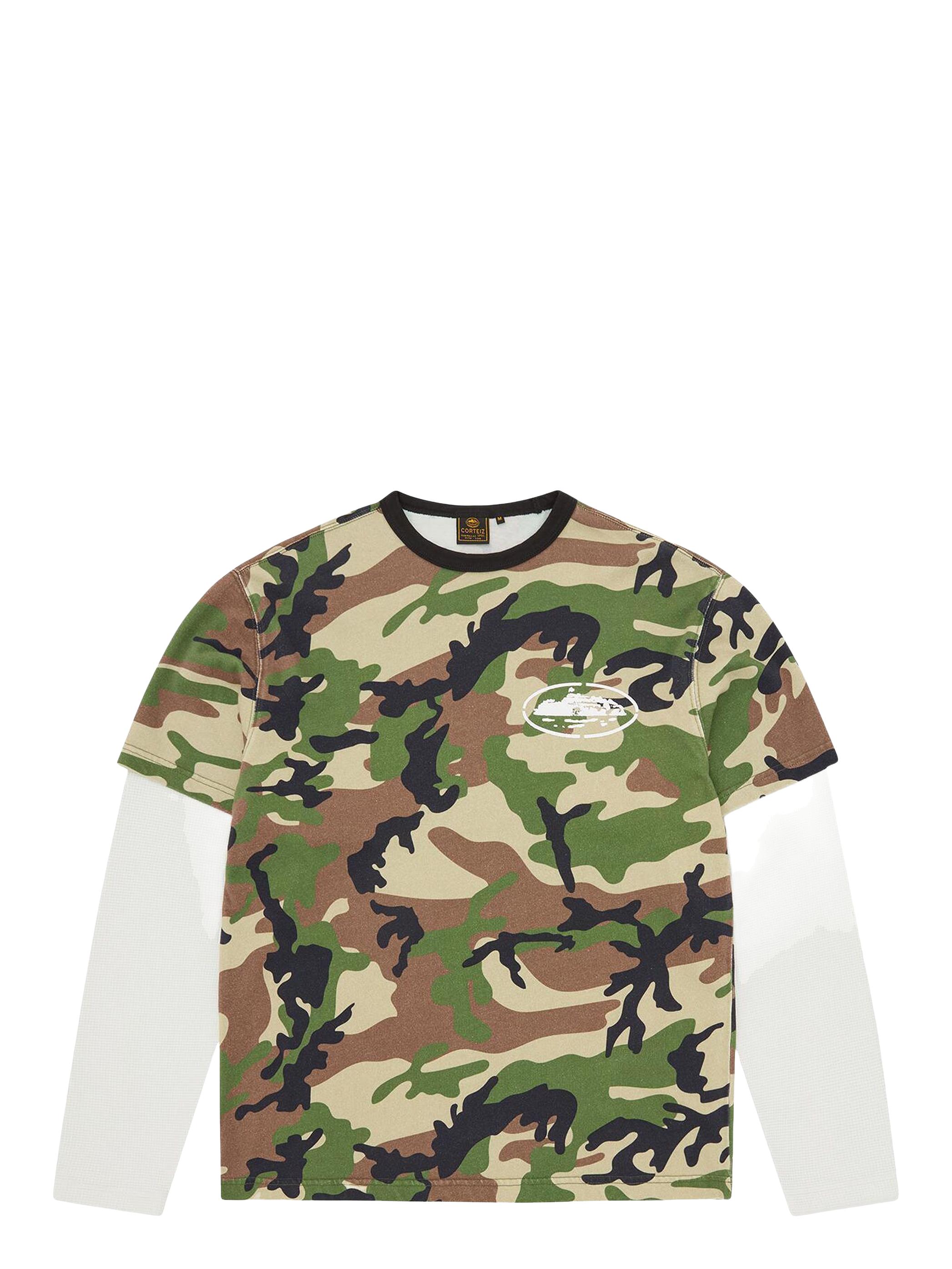 Corteiz Island Hybrid Thermal Long-Sleeve - Green | Editorialist