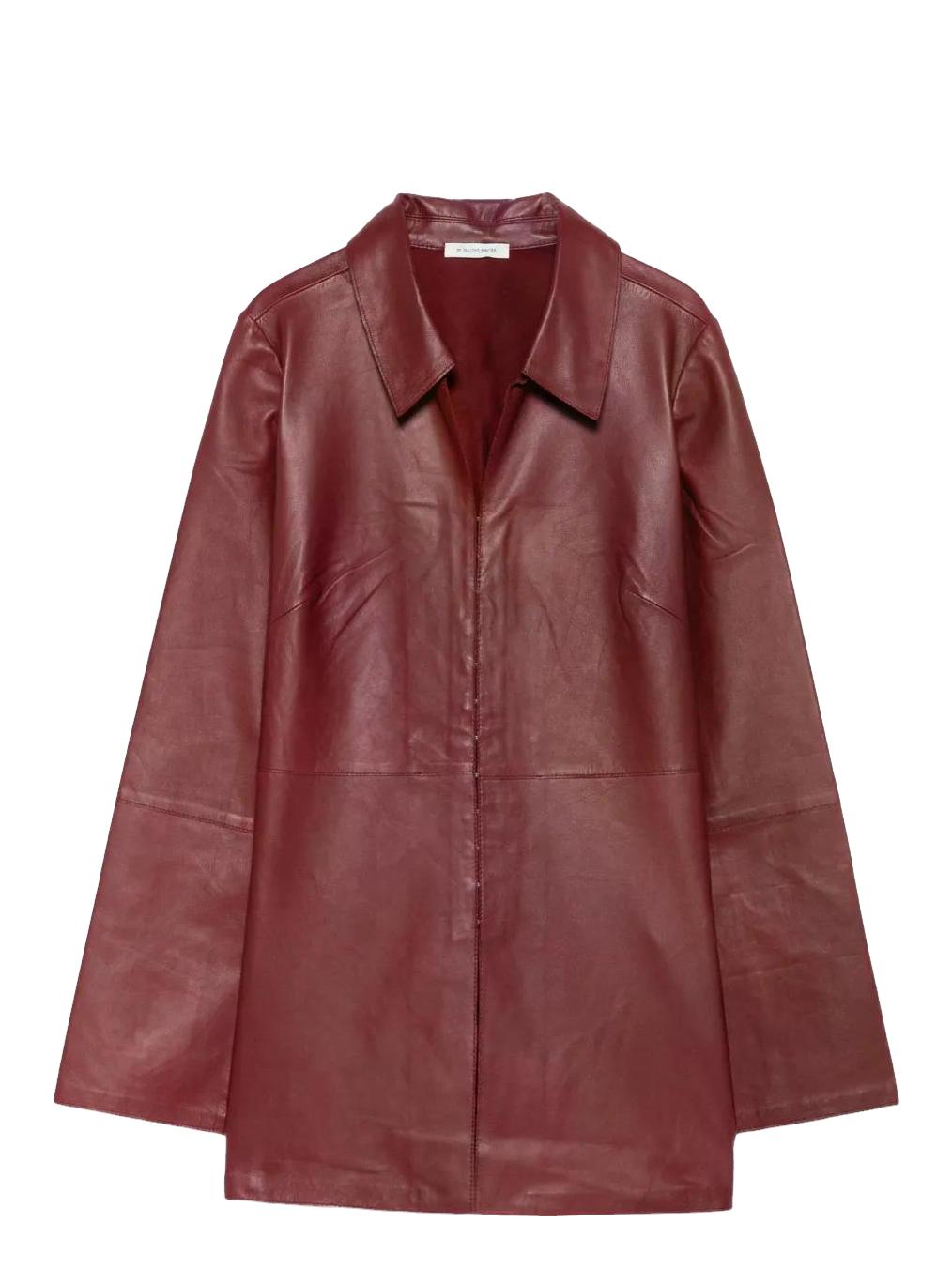 BY MALENE BIRGER Collared Paneled Shirt