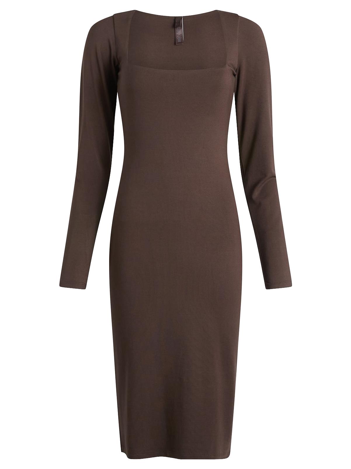 Skims Smooth Layers Midi Dress