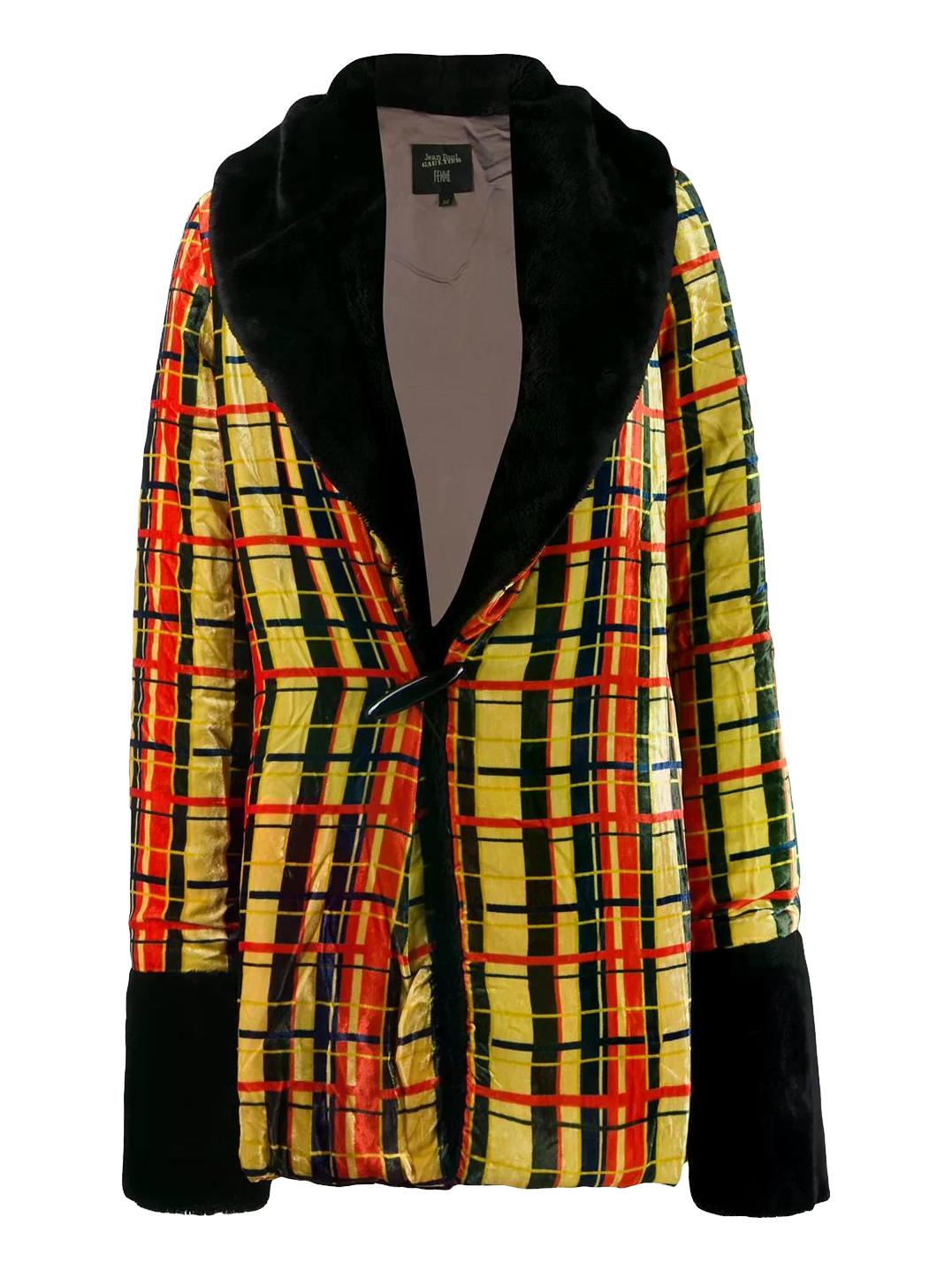 VIVIENNE WESTWOOD Vivienne Westwood Check-Print Double-Breasted Coat
